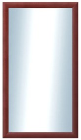 DANTIK - Zarámované zrcadlo - rozměr s rámem cca 50x90 cm z lišty LEDVINKA vínová (1445)