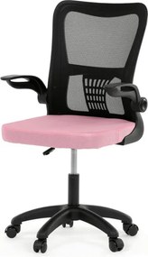 Dětská otočná židle růžová KA-K2006 PINK