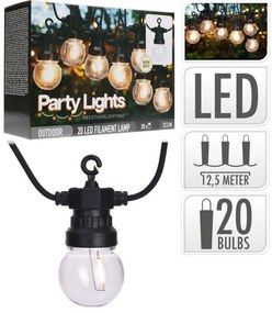 PROGARDEN Světelný řetěz LED PARTY venkovní 20 světel KO-LE2100160