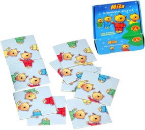 _Ostatní 1_ Hra Puzzle hlavolam Míša set 9 kartiček v krabičce 29000176