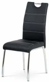 Jídelní židle černá, HC-484 BK