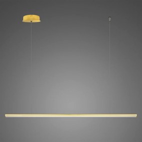 LED závěsné světlo LINEA No.1B 120cm gold 3000K