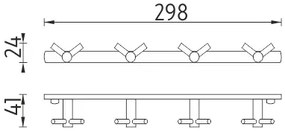 Nimco Čtyřháček s dvojitými háčky BORMO - BR 11108-26