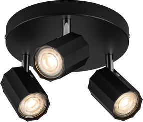 Livarno® Stropní LED svítidlo (stropní bodové svítidlo, černá)