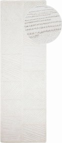 XXXLutz BĚHOUN, 80/230 cm, bílá Flair Rugs - Online Only koberce & rohožky - 003165049804