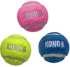 Hračka tenis + plyš KONG Sport® Softies Balls S 3 ks