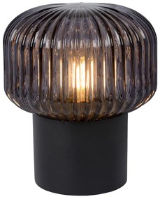 Lucide 78595/01/30 stolní lampa Jany, černá, E14, ø16cm