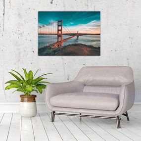 Obraz- Golden Gate, San Francisco (70x50 cm)