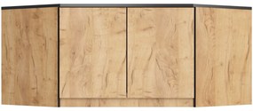 Nástavec na rohovou šatní skříň CLP 100 cm dub craft