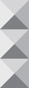 Vliesová geometrická tapeta - 3D vzor - 357227, 100 x 300 cm, Natural Fabrics, Origin