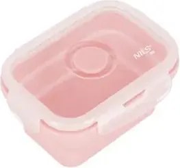 NILS Camp NC4105 355ml růžový / Skládací svačinový box