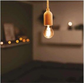 EMOS LED žárovka Filament kouřová A60 4,5W E27 Z55311