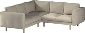 Potah na pohovku IKEA Norsborg rohová 4-místná barva béžová látka pletený vzor