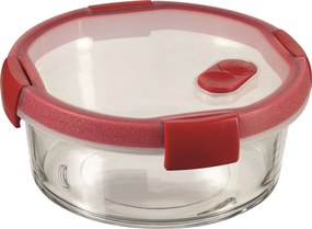 CURVER SMART COOK 0,6L dóza 16x7cm Transparent/červená 00117-472