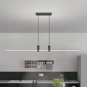 LED Solution Černé závěsné LED svítidlo designové 80cm 19W