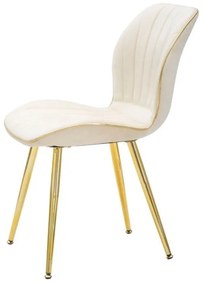 Designová jídelní židle Dandelion II krémová