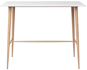 Barový stůl Zenia - 120x60x96 cm | bílý