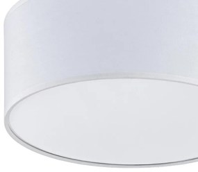 TK LIGHTING Stropní svítidlo - RONDO 3331, Ø 50 cm, 230V/15W/3xE27, bílá