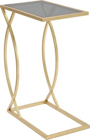 Odkládací stolek v stylu glamour, výška 60 cm