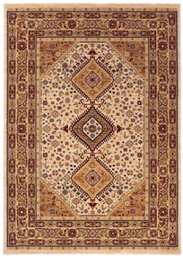 Koberce Breno Kusový koberec PRAGUE 93/IB2W, Béžová, Vícebarevné, 67 x 120 cm