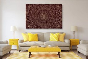 Obraz detailní ozdobná Mandala - 120x80 cm