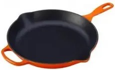 Le Creuset Pánev na smažení a servírování 23 cm Volcanic / Litina