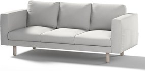 Potah na pohovku IKEA Norsborg 3-místná barva šedá látka pletený vzor