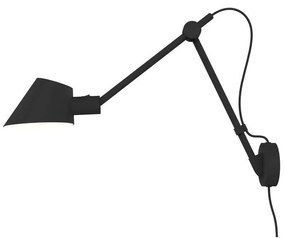 NORDLUX Stay flexibilní nástěnná lampa - černá
