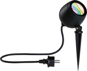 P 94771 LED bodové zahradní světlo Smart Home Zigbee Kikolo IP65 90mm RGBW+ 6,2W 230V antracit umělá hmota/hliník - PAULMANN