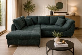 XXXLutz ROHOVÁ SEDAČKA, textil, zelená P & B - Sedací soupravy - 00000F001701