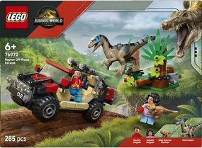 LEGO Jurassic World  76972 Únik před raptorem v terénním autě