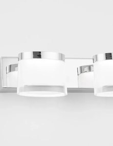 Moderní nástěnné svítidlo Sabia 51 Chrome