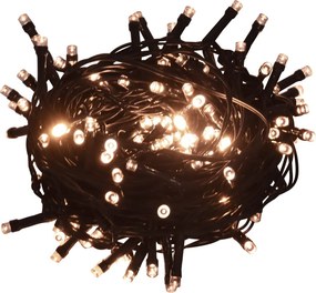 Umělý úzký vánoční stromek s 300 LED 240 cm 3315762