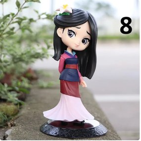Pohádkové postavičky - figurky Disney princezen (8-14 cm) Motiv: 8-huamulan hongse