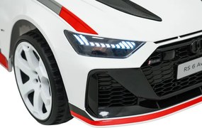 Elektrické autíčko Audi RS6 Avant GT bílé