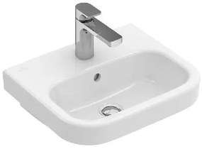 Villeroy & Boch Architectura - Umývátko 450x380 mm, s přepadem, 1 otvor pro baterii, CeramicPlus, alpská bílá 437345R1