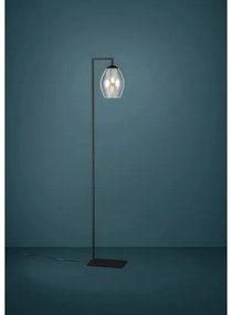 Eglo 390256 - Stojací lampa ESTANYS 1xE27/40W/230V kouřová
