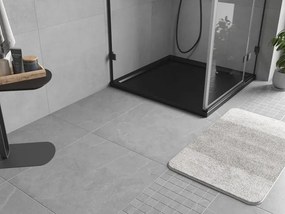 Mexen Flow sprchová vanička čtvercová slim 90 x 90 cm, černý mat - 46S709090