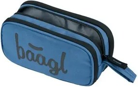 BAAGL Studentský penál etue Ocean Blue / 23×11x9 cm