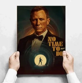Plakát James Bond Agent 007, Daniel Craig, No Time to Die č.175, 29.7 x 42 cm