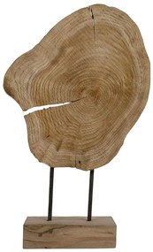 Dekorace ze dřeva na podstavci Brindilles – 10x30x49cm