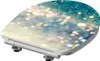 Eisl Sanitär WC prkénko Duroplast Soft Close Magic Light High Gloss 82587