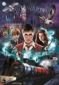 CLEMENTONI Puzzle Harry Potter: Vítejte v Bradavicích 1000 dílků / 50x