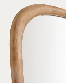 Nástěnné zrcadlo s dřevěným rámem 61x158 cm Alura – Kave Home
