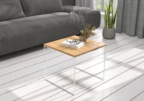 ADRK Furniture Konferenční stolek ELENA 50x50 CT-ELE-W-A