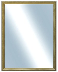 DANTIK - Zarámované zrcadlo - rozměr s rámem cca 70x90 cm z lišty Anversa zlatá (3151)