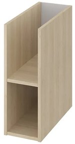 Cersanit - Moduo, otevřená závěsná skříňka pod desku 20cm, dub, K116-020