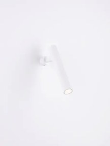 Minimalistické nastěnné svítidlo Arlo Bílá