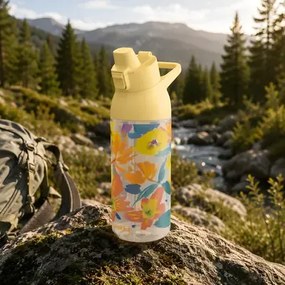 Quokka Swift 785 ml villa este / Láhev na vodu / S pítkem / Ecozen