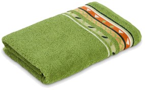 COUNTRY ručník 50 x 100 cm, zelená